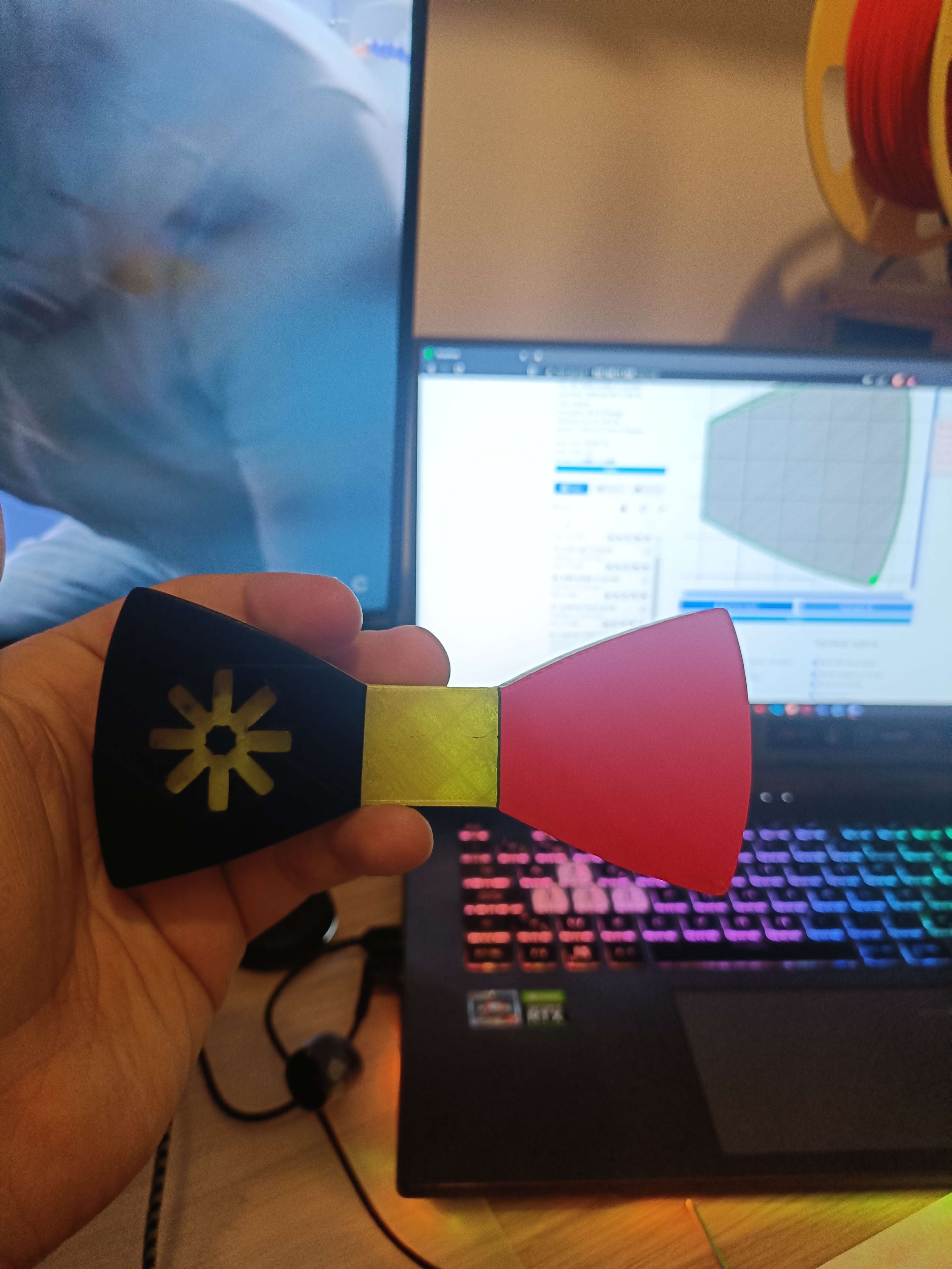 Erasmus Student Network Ribbon by EliteGamerSenne | Download free STL ...