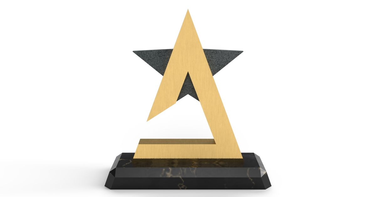Star Trophy by Axel.klmr | Download free STL model | Printables.com