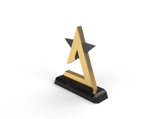 Star Trophy by Axel.klmr | Download free STL model | Printables.com