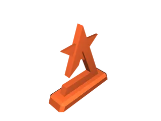 Star Trophy by Axel.klmr | Download free STL model | Printables.com