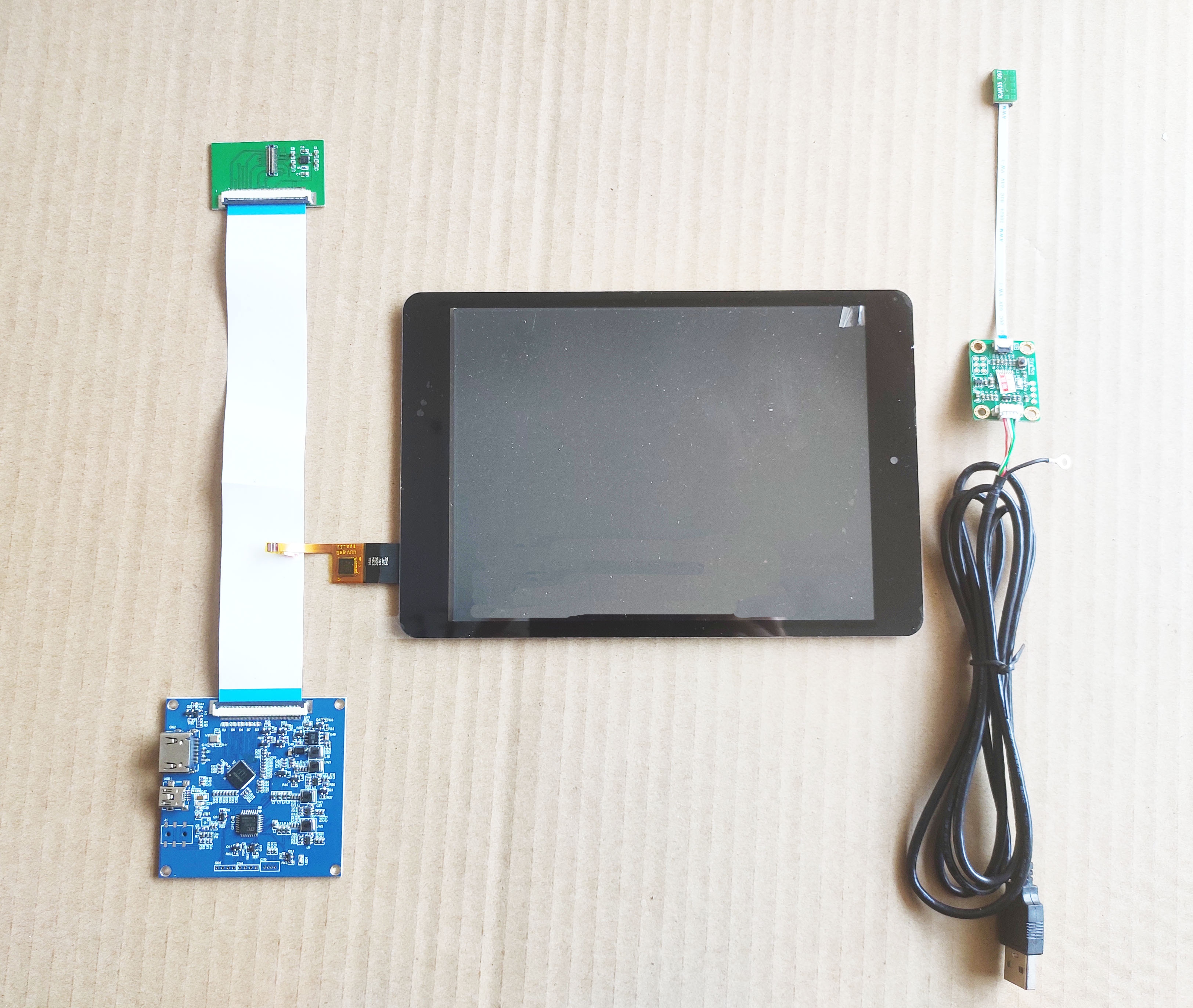 LQ079L1SX01 LCD alignment tool to a PB80JG9382 touchscreen by Andrius ...