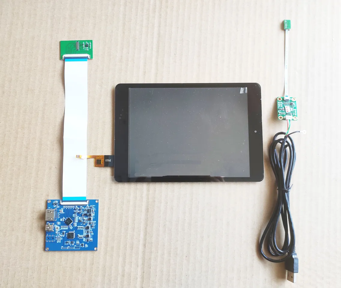 LQ079L1SX01 LCD alignment tool to a PB80JG9382 touchscreen by Andrius ...