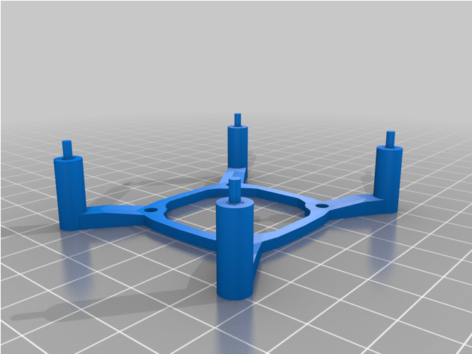 Raspberry Pi/Odroid C4-Fan Frame Case by Matěj | Download free STL ...