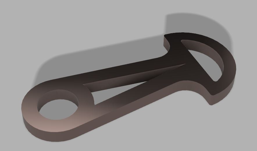 Shopping trolley Key by KC | Download free STL model | Printables.com