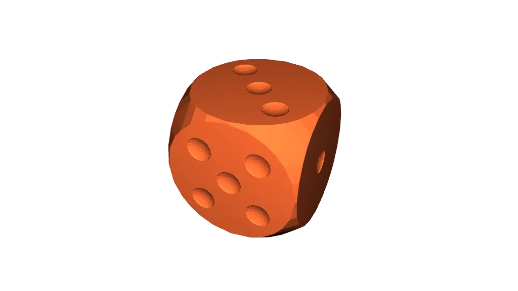 Rounded Dice by Books | Download free STL model | Printables.com