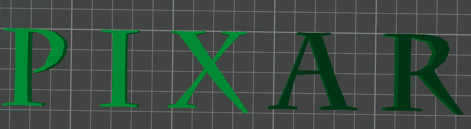 PIXAR Logo por Brushiefy | Descargar modelo STL gratuito | Printables.com