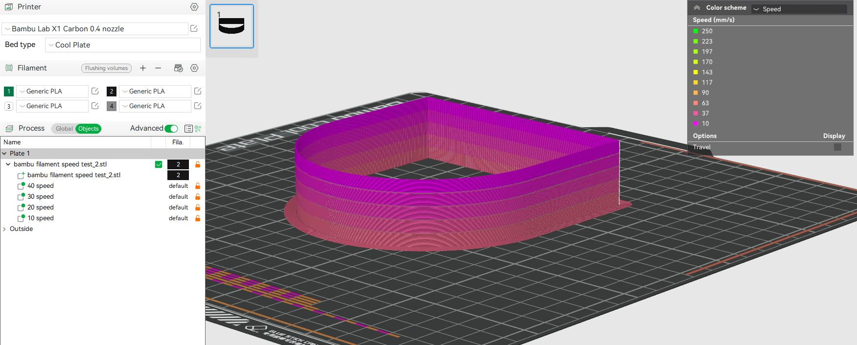 Bambu Filament Speed Test by Jody | Download free STL model ...