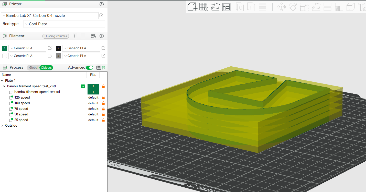 Bambu Filament Speed Test by Jody | Download free STL model ...