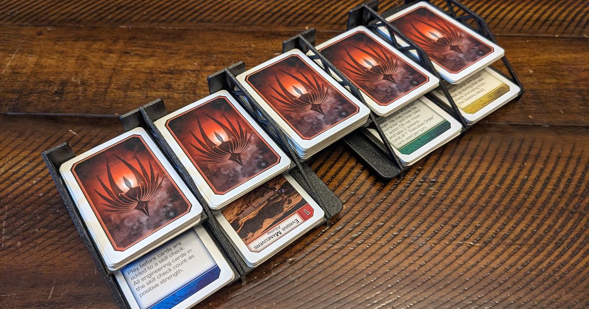 BSG / Ticket to Ride Double-Stack Large Offset Card Holder - No Support ...