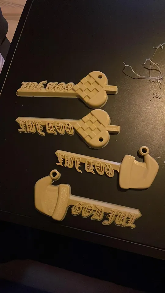 Chrismas key by CDS-Technic | Download free STL model | Printables.com