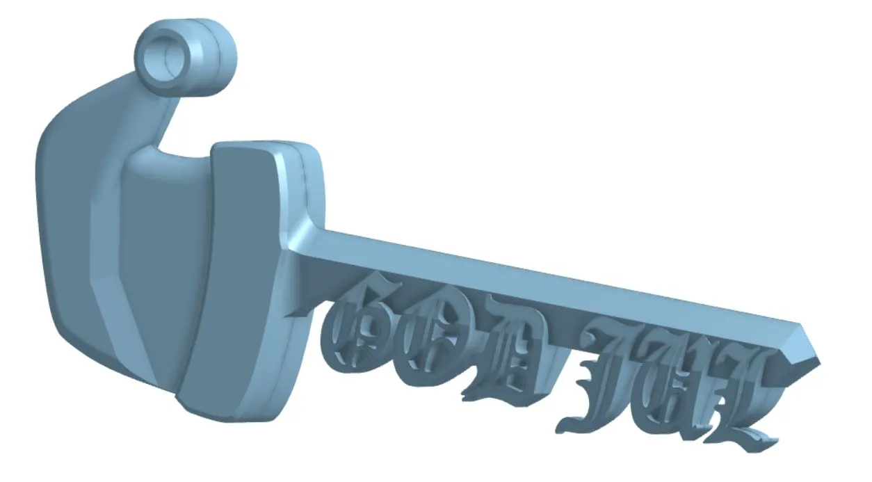 Chrismas key by CDS-Technic | Download free STL model | Printables.com