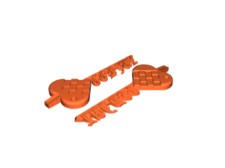 Chrismas key by CDS-Technic | Download free STL model | Printables.com