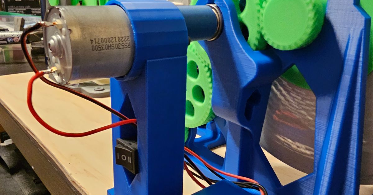 Motorized Spool Winder von Chris | Kostenloses STL-Modell herunterladen ...