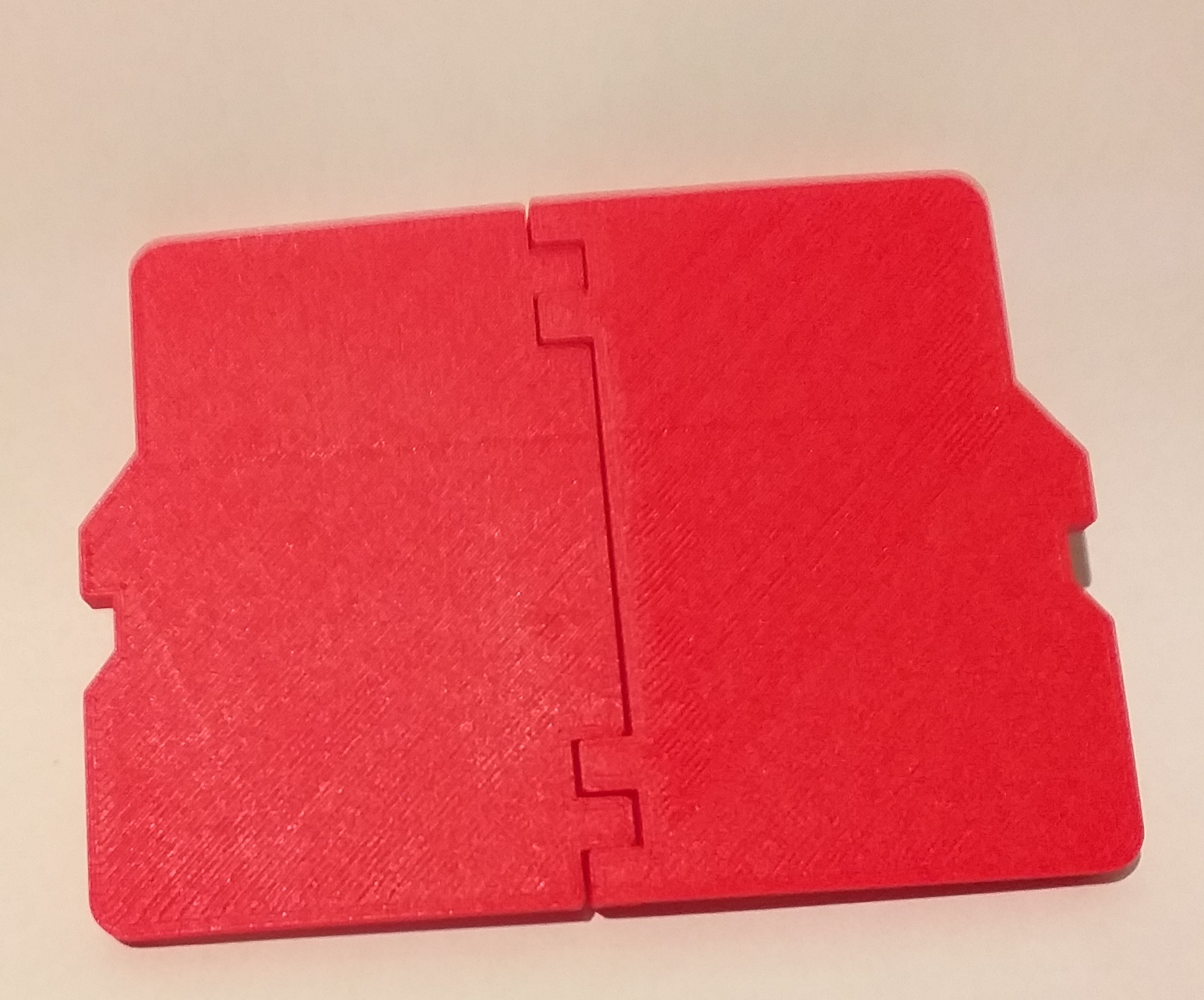 Micro sd card shape hinged box by Johnny0518 | Download free STL model ...
