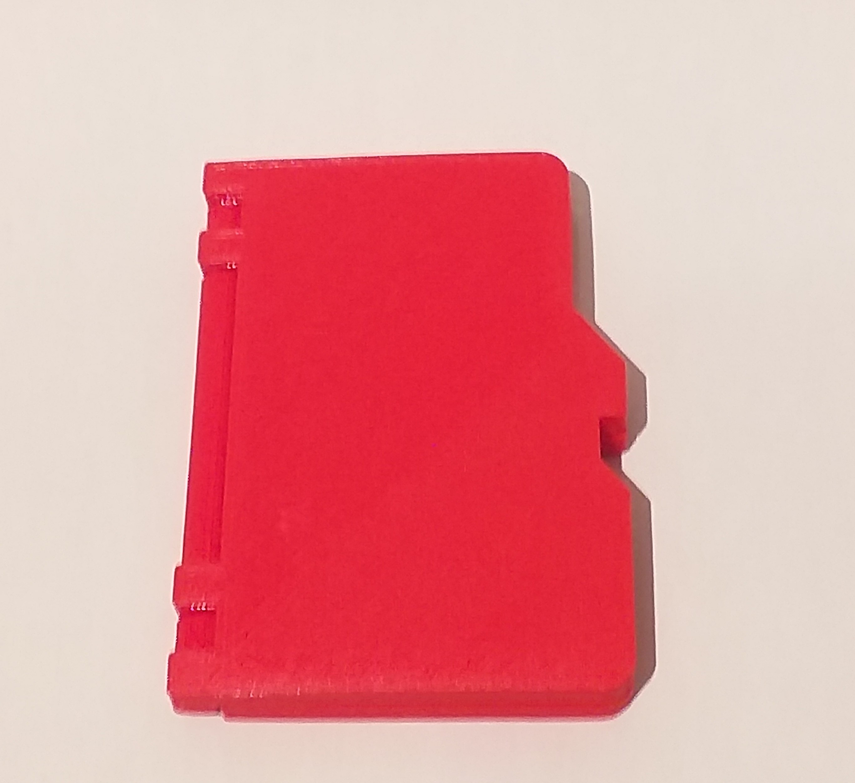 Micro sd card shape hinged box by Johnny0518 | Download free STL model ...