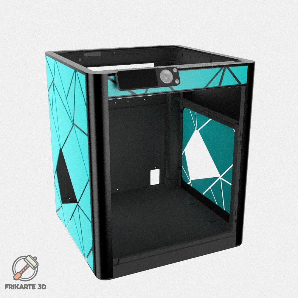 Bambu Lab P1P Triangles Modplate von Frikarte3D | Kostenloses STL ...