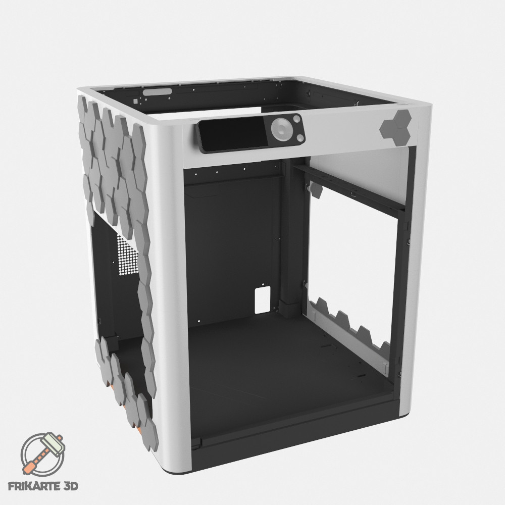 Bambu Lab P1P Hex Modplate by Frikarte3D | Download free STL model ...