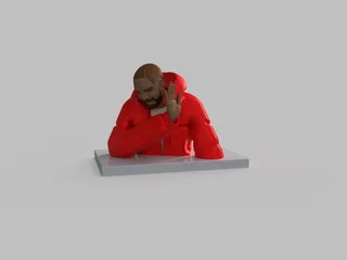 Red jacket guy meme 1 by Happy print | Download free STL model ...