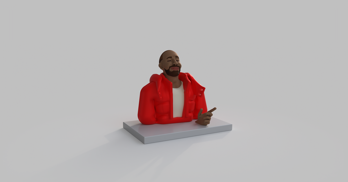 Red jacket guy meme 2 by Happy print | Download free STL model ...