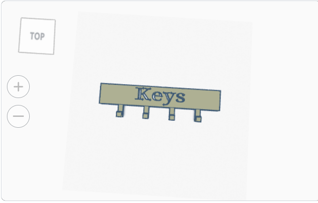 Key Holder by Robin Roberts | Download free STL model | Printables.com