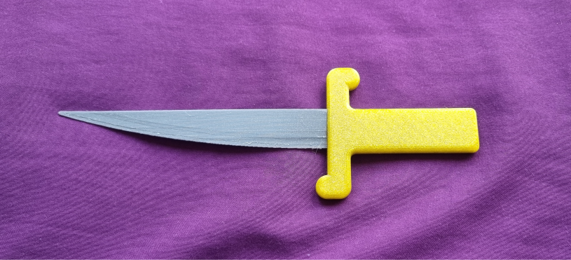Toy Knife / Dagger | Spielzeugmesser by 3dmegalithor | Download free ...