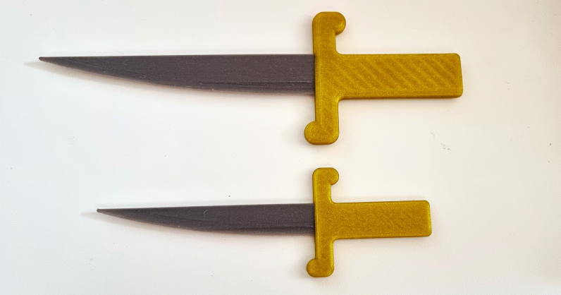 Toy Knife / Dagger | Spielzeugmesser by 3dmegalithor | Download free ...