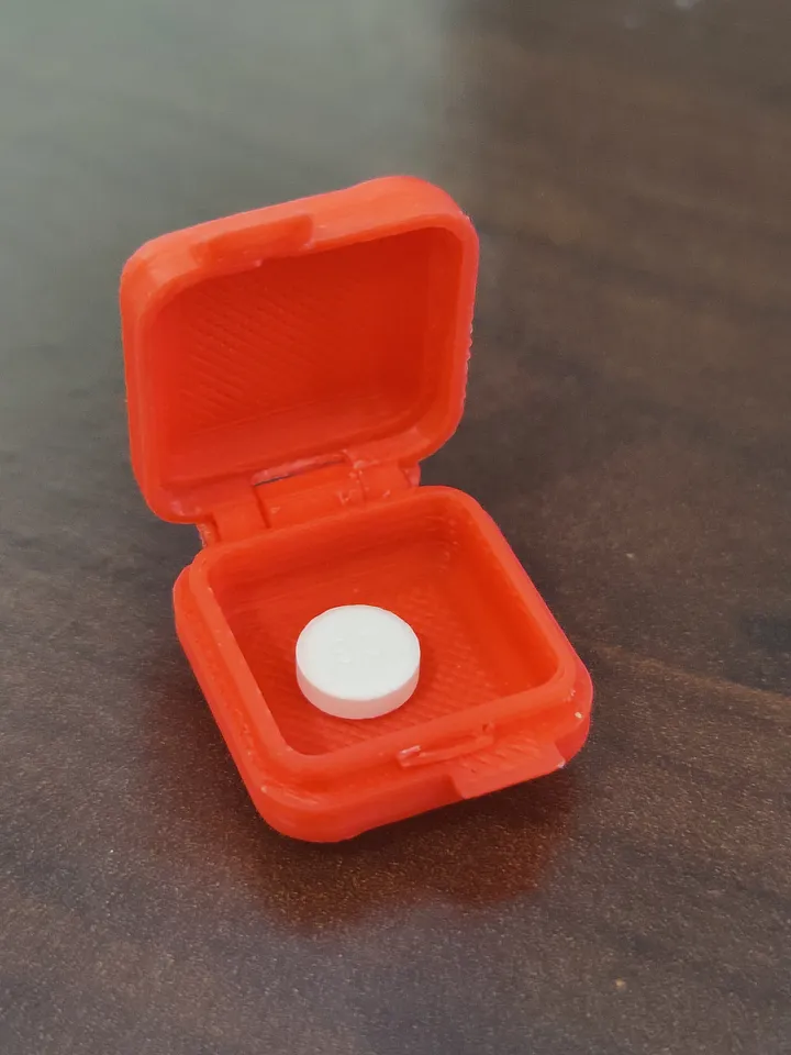 Micro box / Pillbox by Luca | Download free STL model | Printables.com