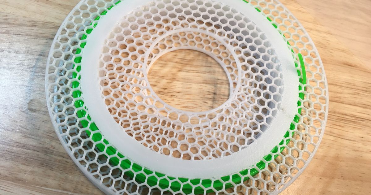 Faster Honeycomb Sample Spool by Brenda | Download free STL model ...