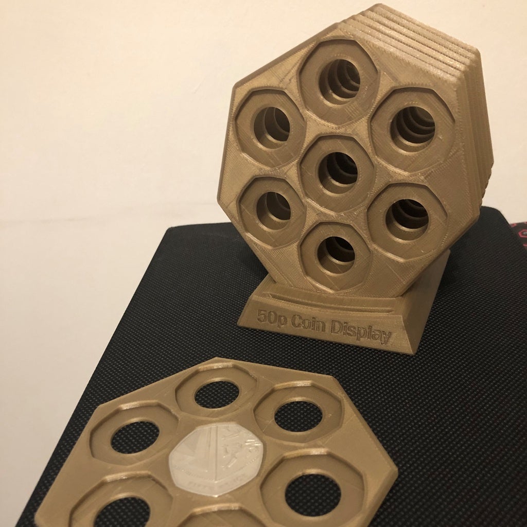 50p Coin Collection - Display Stand par Jonny | Téléchargez ...