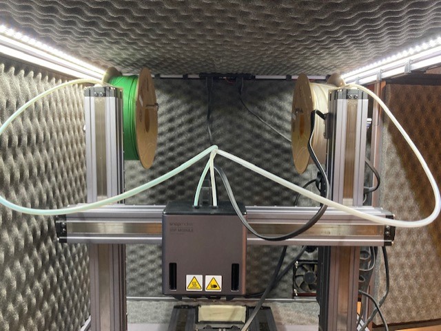 Snapmaker Filament Tube Guide Dual Extruder von Captain B ...