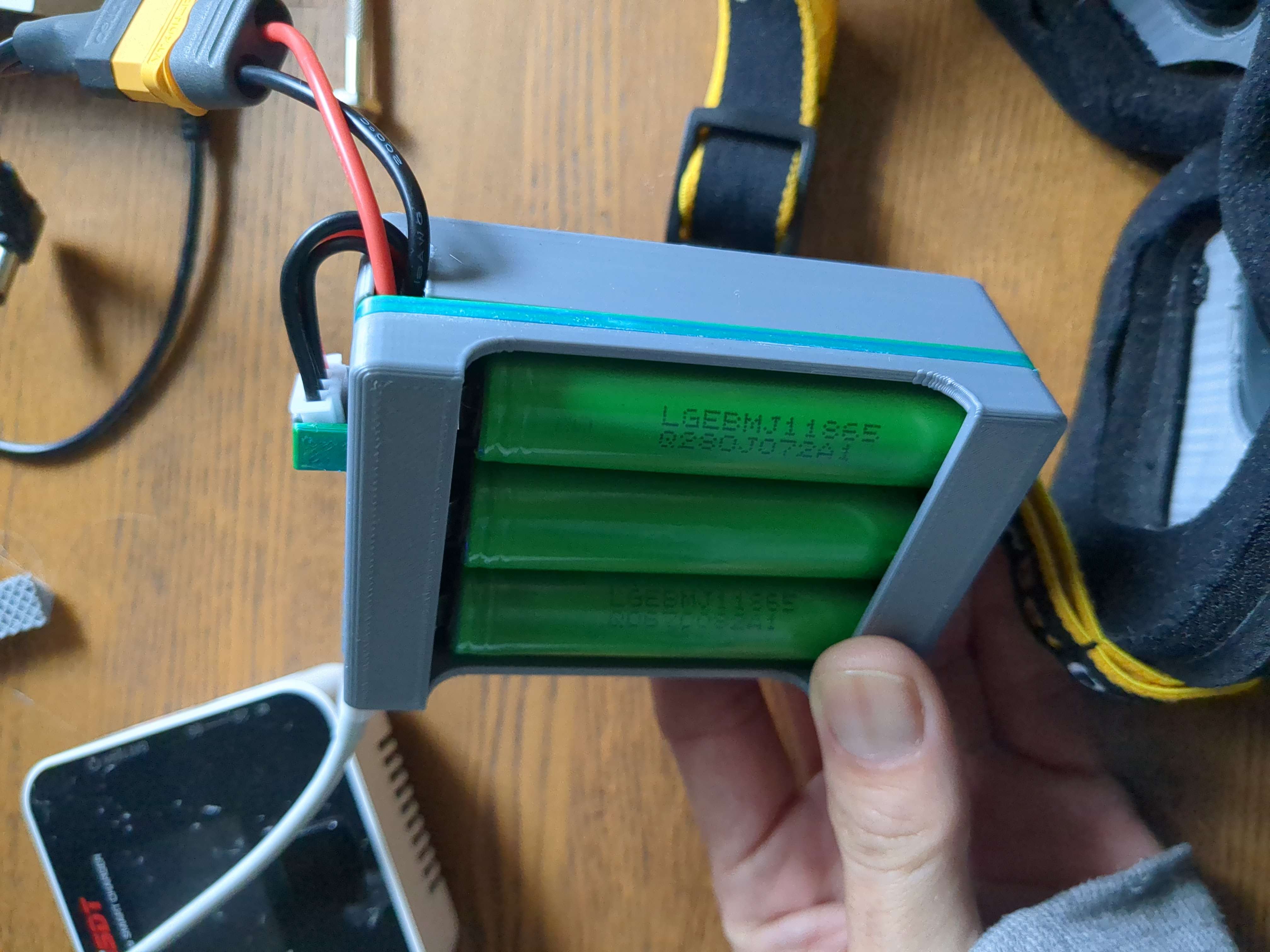 3S 18650 Goggle Battery box by Tokyo_Dom | Download free STL model ...