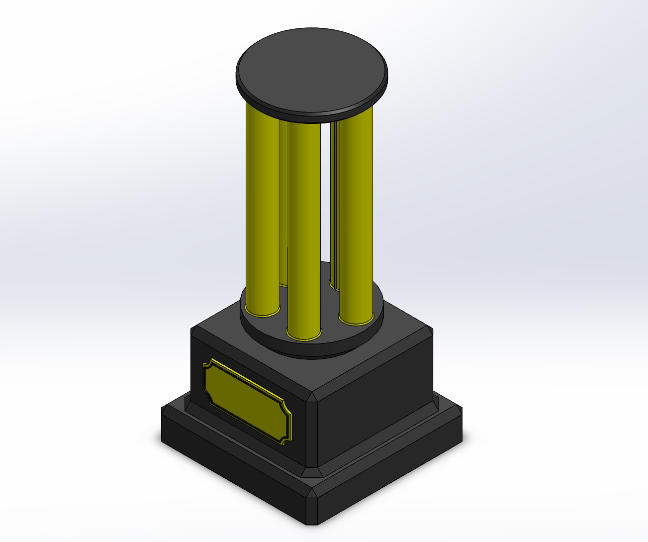 DIY trophy: Add your personal item by Babba123 | Download free STL ...