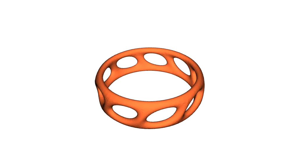 Strange Ring by CdR | Download free STL model | Printables.com
