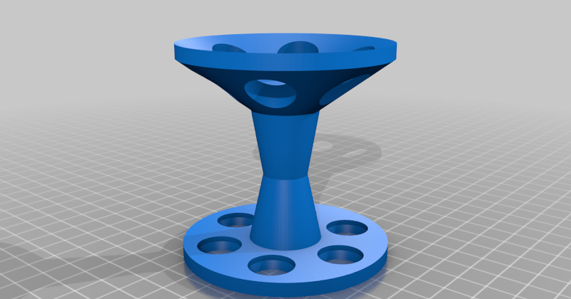 Test Tubes Stand 15mm by CdR | Download free STL model | Printables.com