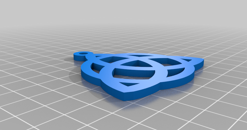 Celtic Knot Pendant by CdR | Download free STL model | Printables.com