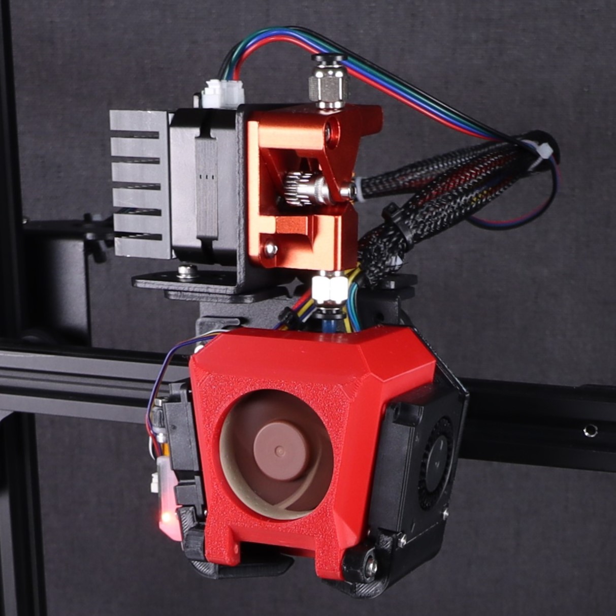 Dual Blower Fan Duct for Ender 3 V2 with Spider Hotend by TheBuildBay ...