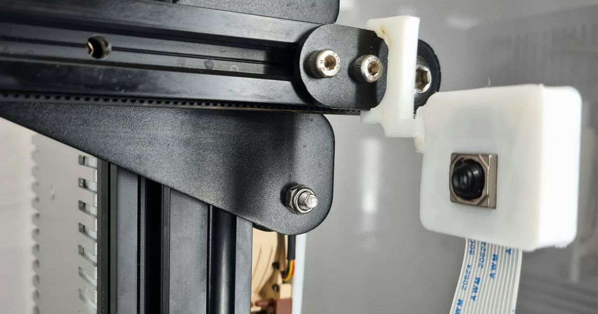 Raspberry Pi Camera Module 3 Ender mount by Miskail | Download free STL ...