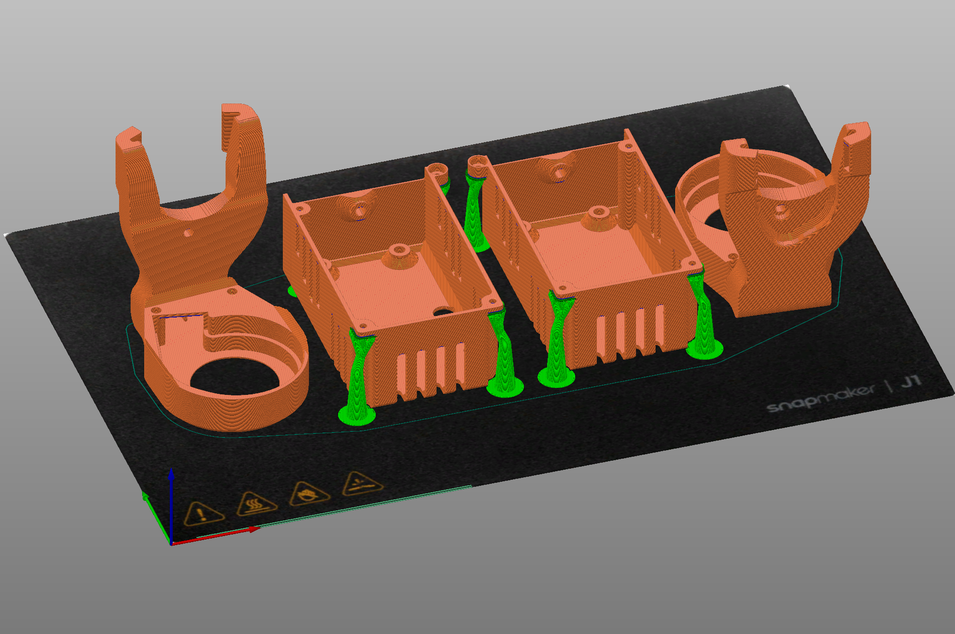 Snapmaker J1 - UFO Part Cooling Fan Mod by ChrisUFO | Download free STL ...