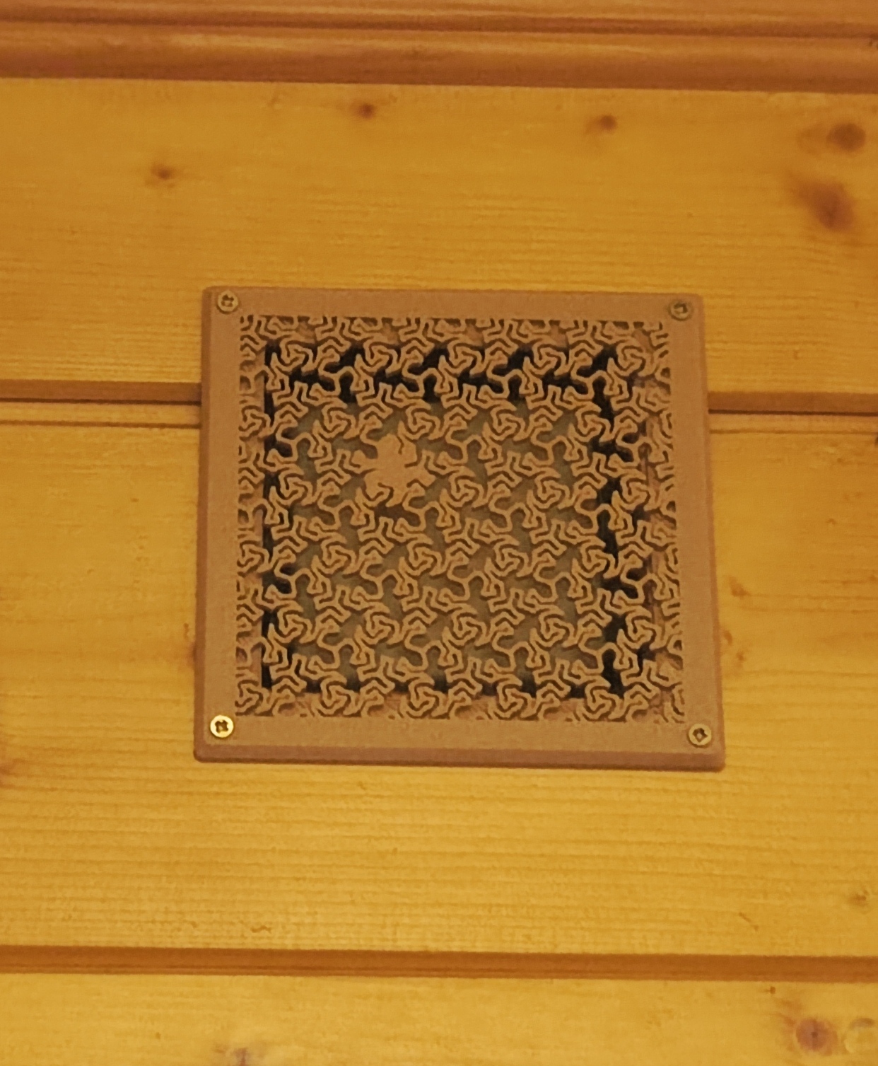 Air/vent grille (Escher style, lizards) by Gonza Altant | Download free ...