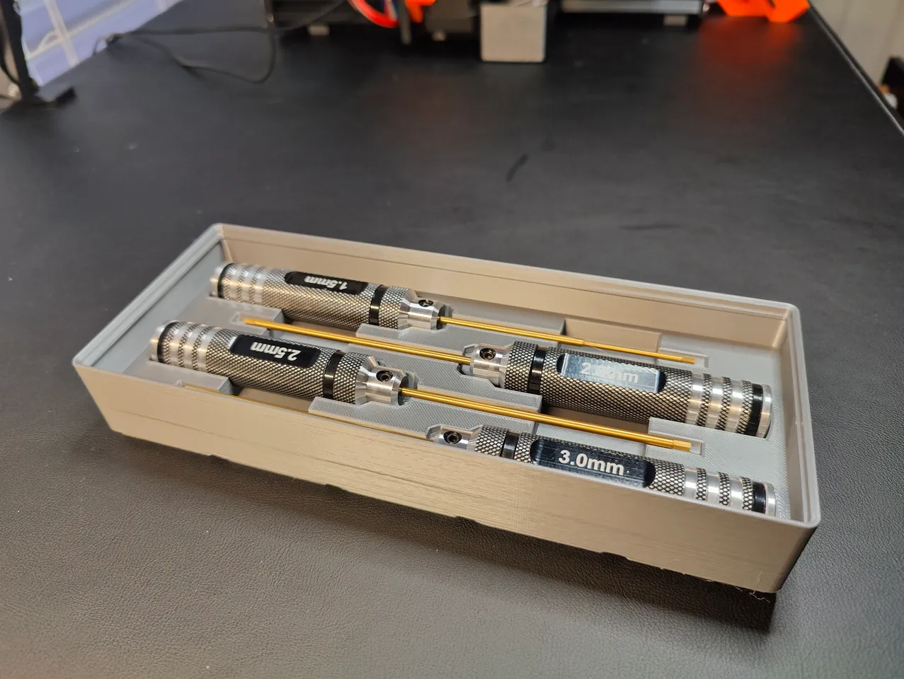 Gridfinity Precision Hex Key/Allen Wrench holder by codysechelski ...