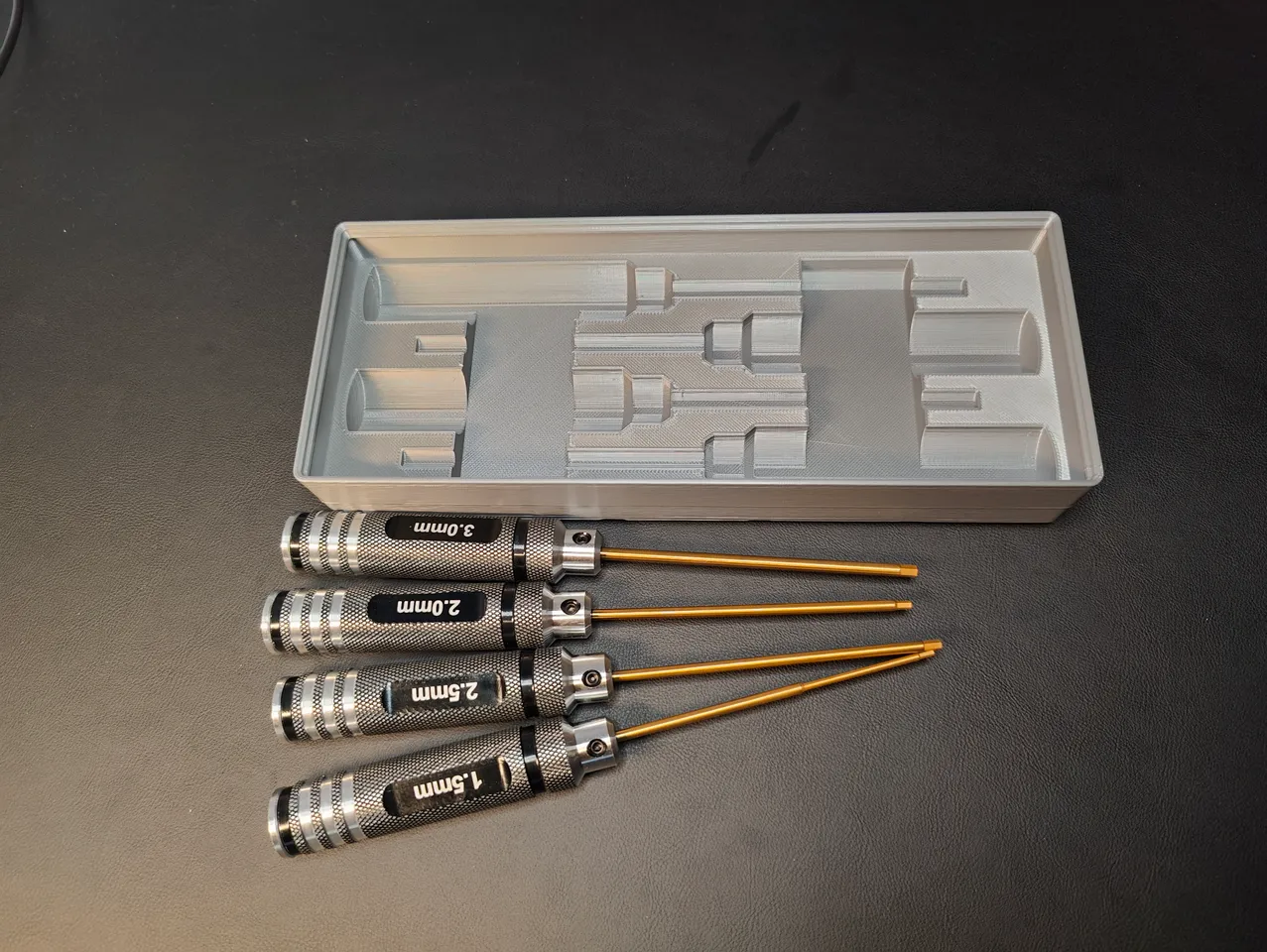 Gridfinity Precision Hex Key/Allen Wrench holder by codysechelski ...