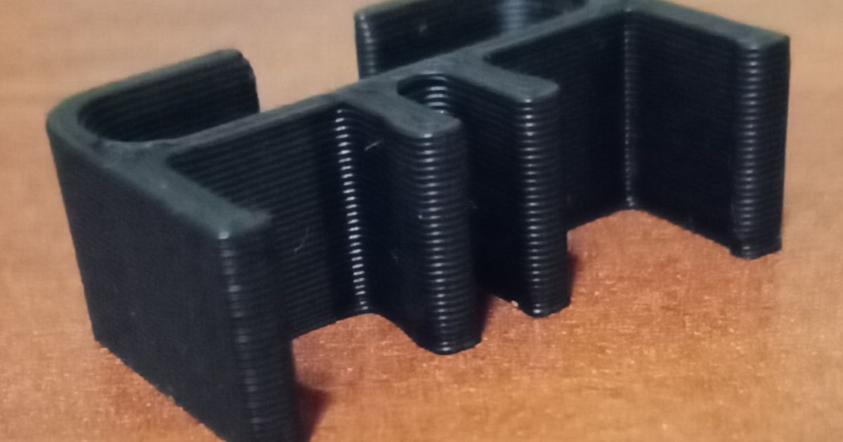 Cable Management 20x20 extrusion by RyanGun | Download free STL model ...