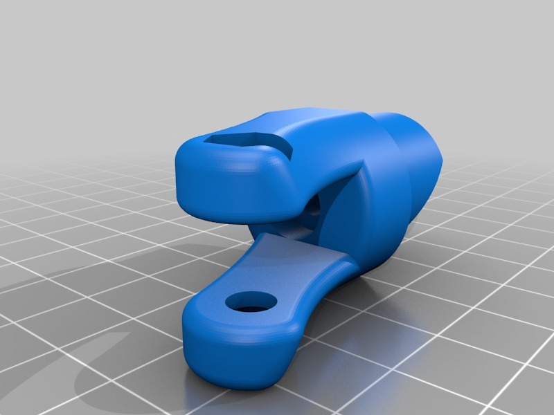 Third Eye Bar End Mirror Mount by ed | Download free STL model ...