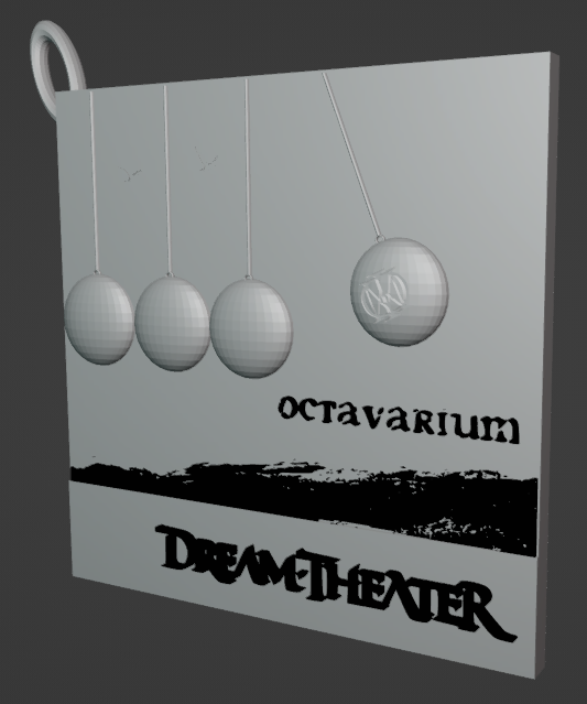 Dream Theater Octavarium Cover Key Chain by RaistlinJ | Download free ...