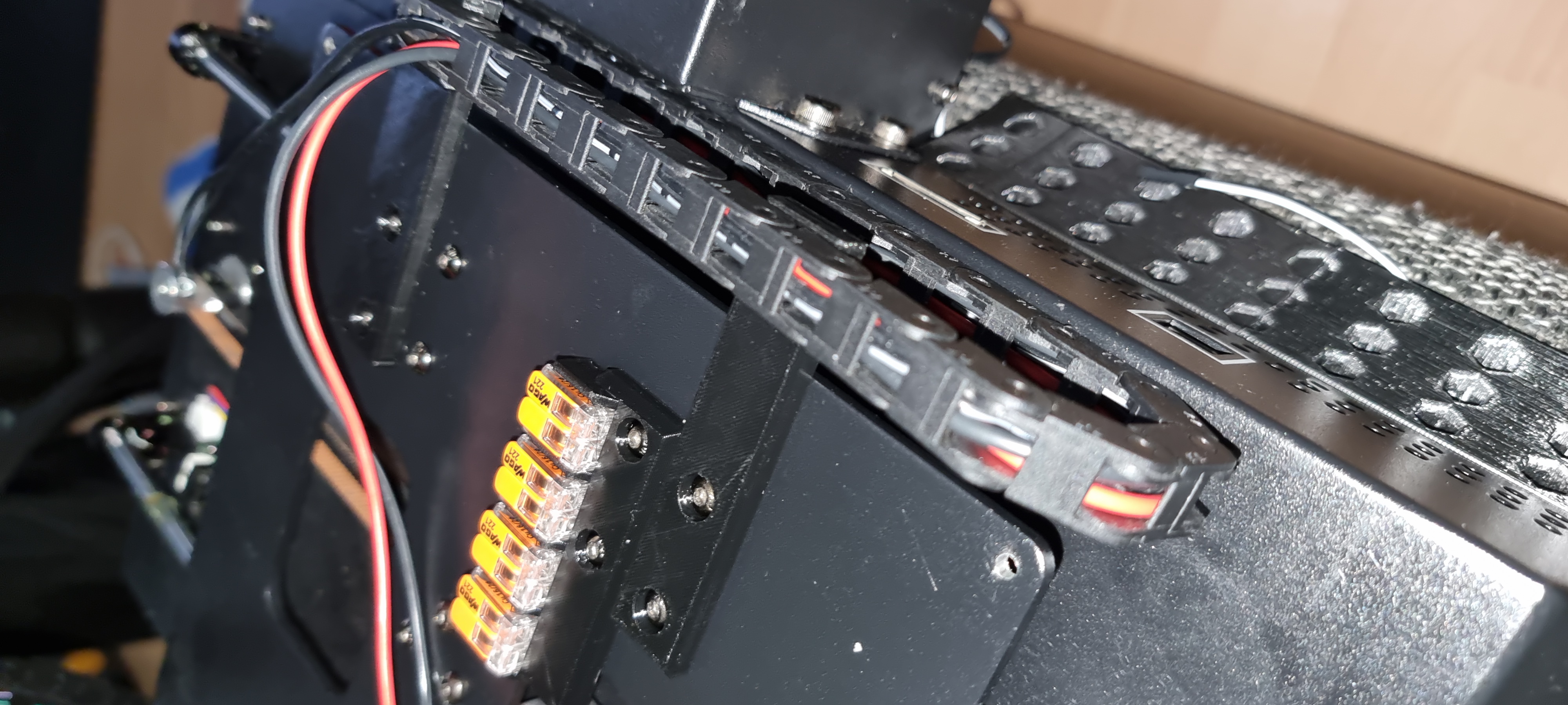 Anycubic I3 Mega Mega S Heatbed Cable Chain Mod By Quattrox Download Free Stl Model