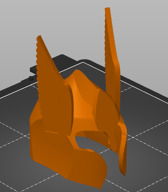 Winged Fantasy Helmet by 3DHippo | Download free STL model | Printables.com