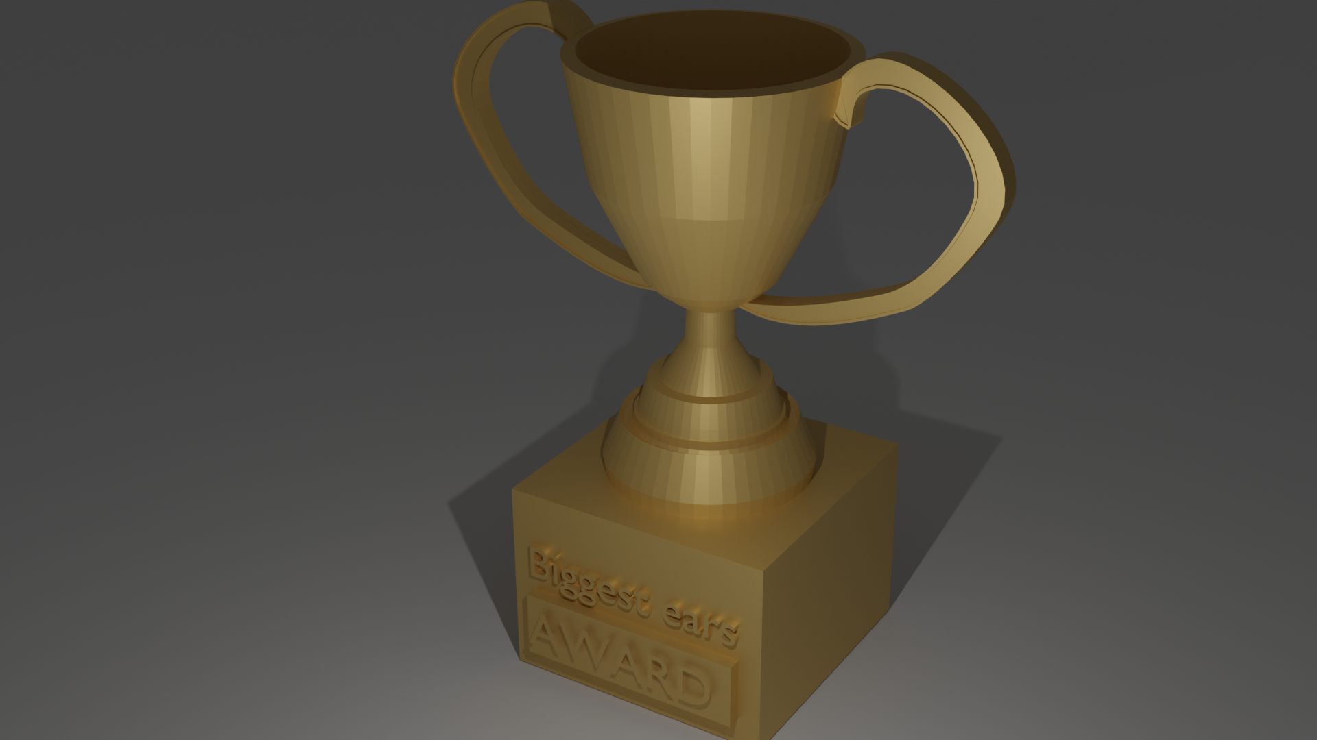 Biggest ears thropy by Loris Simonetti | Download free STL model ...