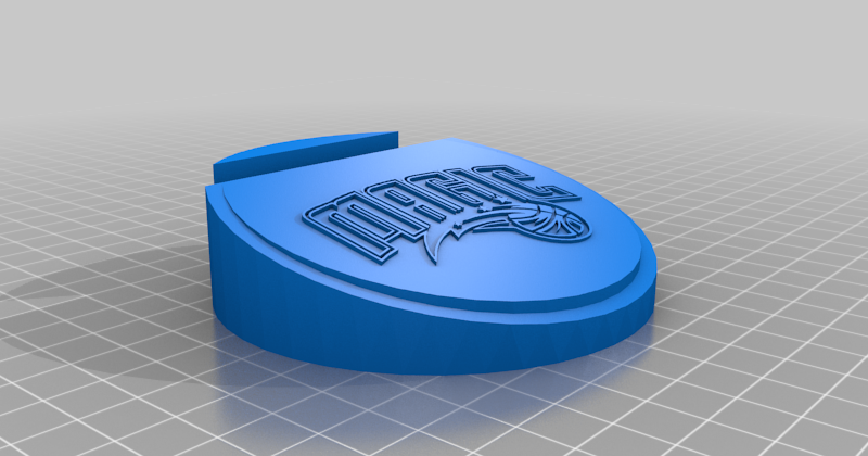 Orlando Magic Card Stand by Mamengineer | Download free STL model ...