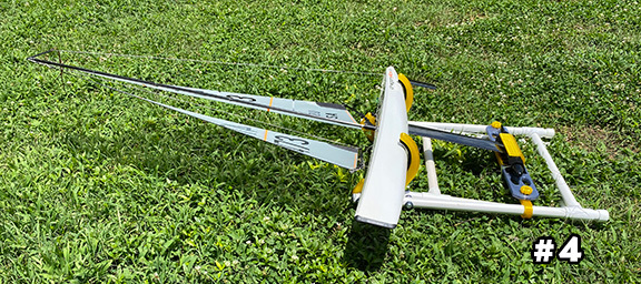 DF95 DF65 IOM US1M Star 45 and others 3/4" PVC pipe RC sailboat stand ...