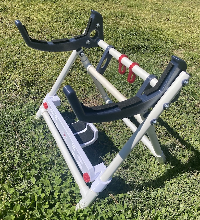 DF95 DF65 IOM US1M Star 45 and others 3/4" PVC pipe RC sailboat stand ...